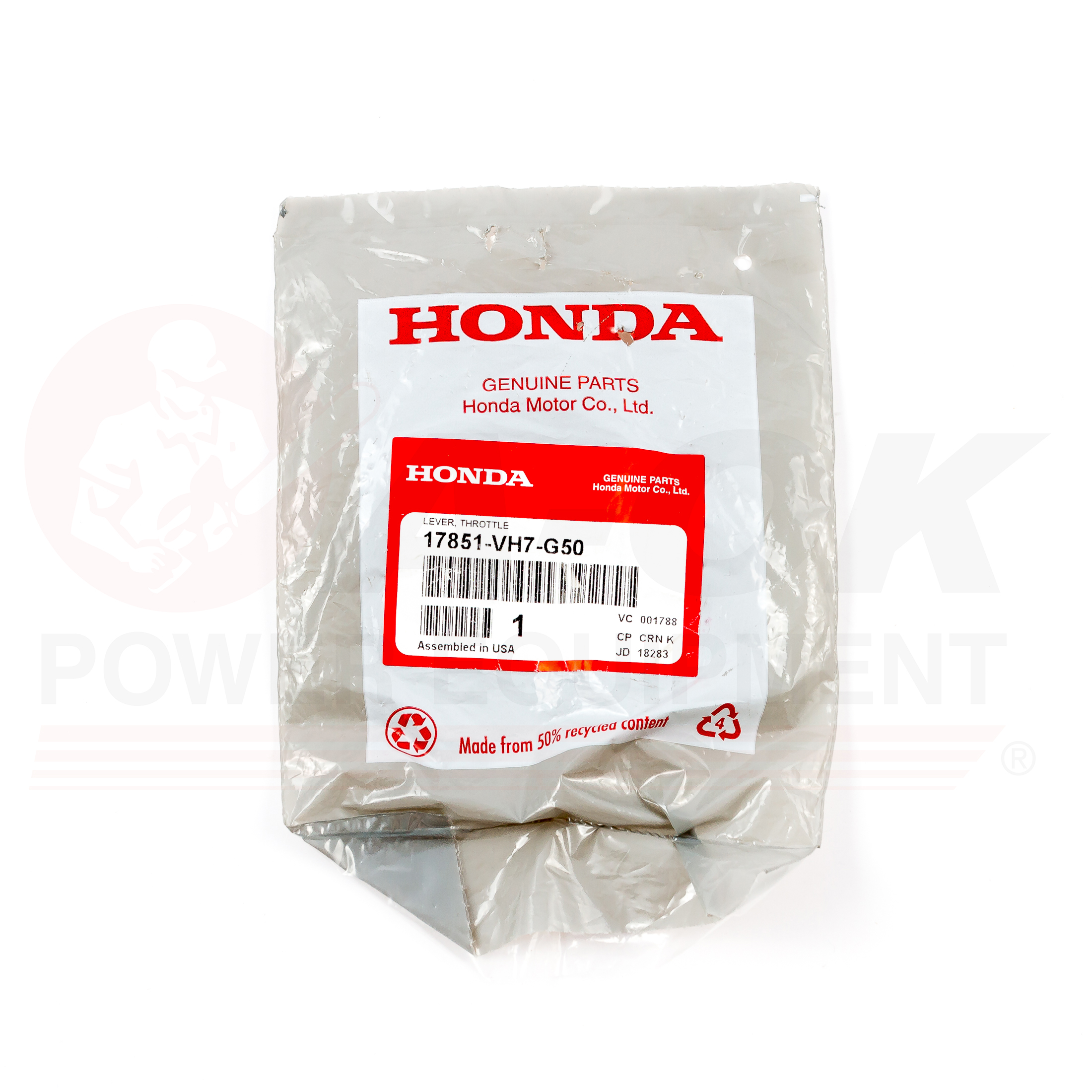 Honda OEM 17851-VH7-G50 Throttle Lever | eBay